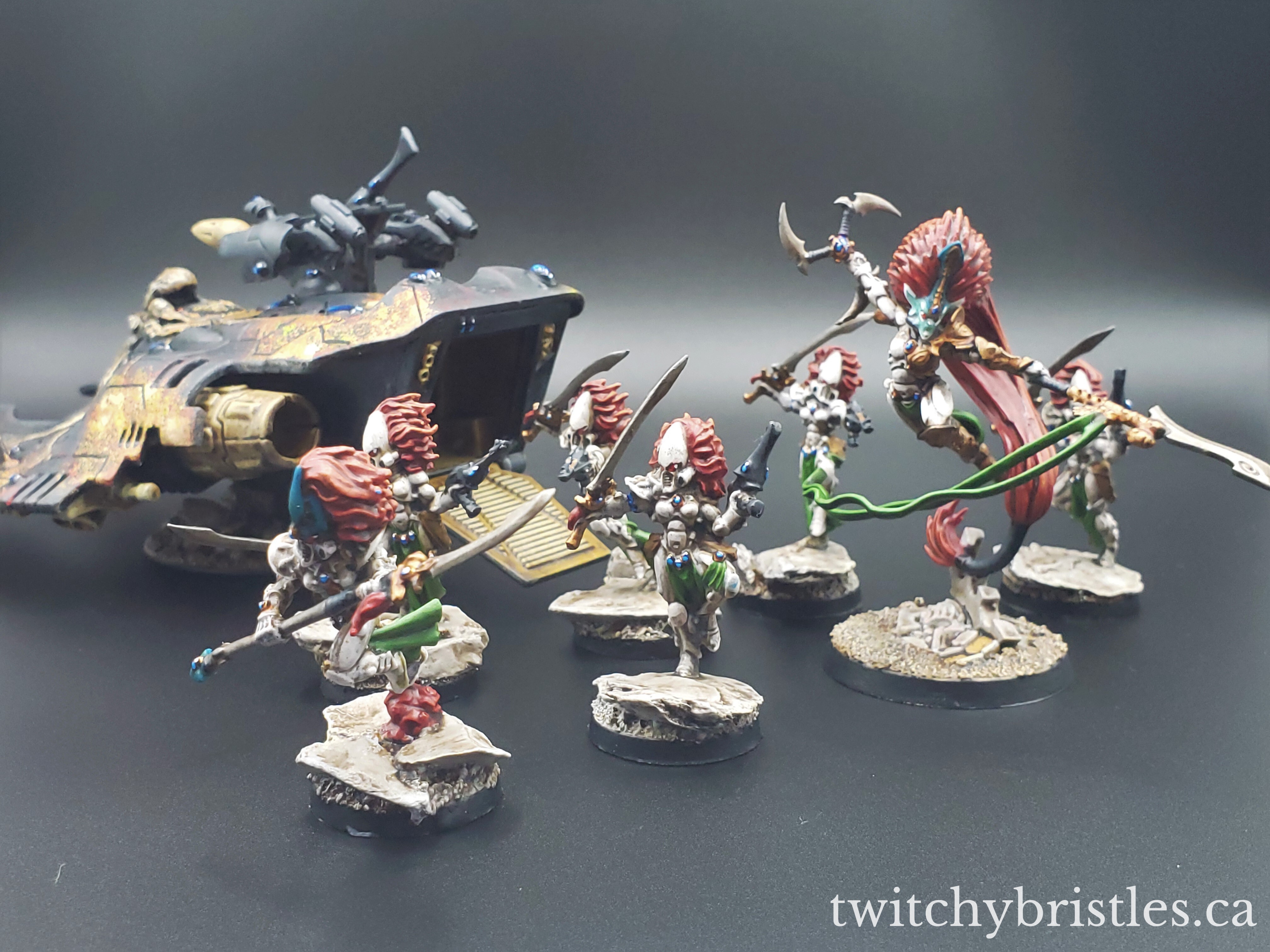Howling Banshees – Twitchy Bristles Painting