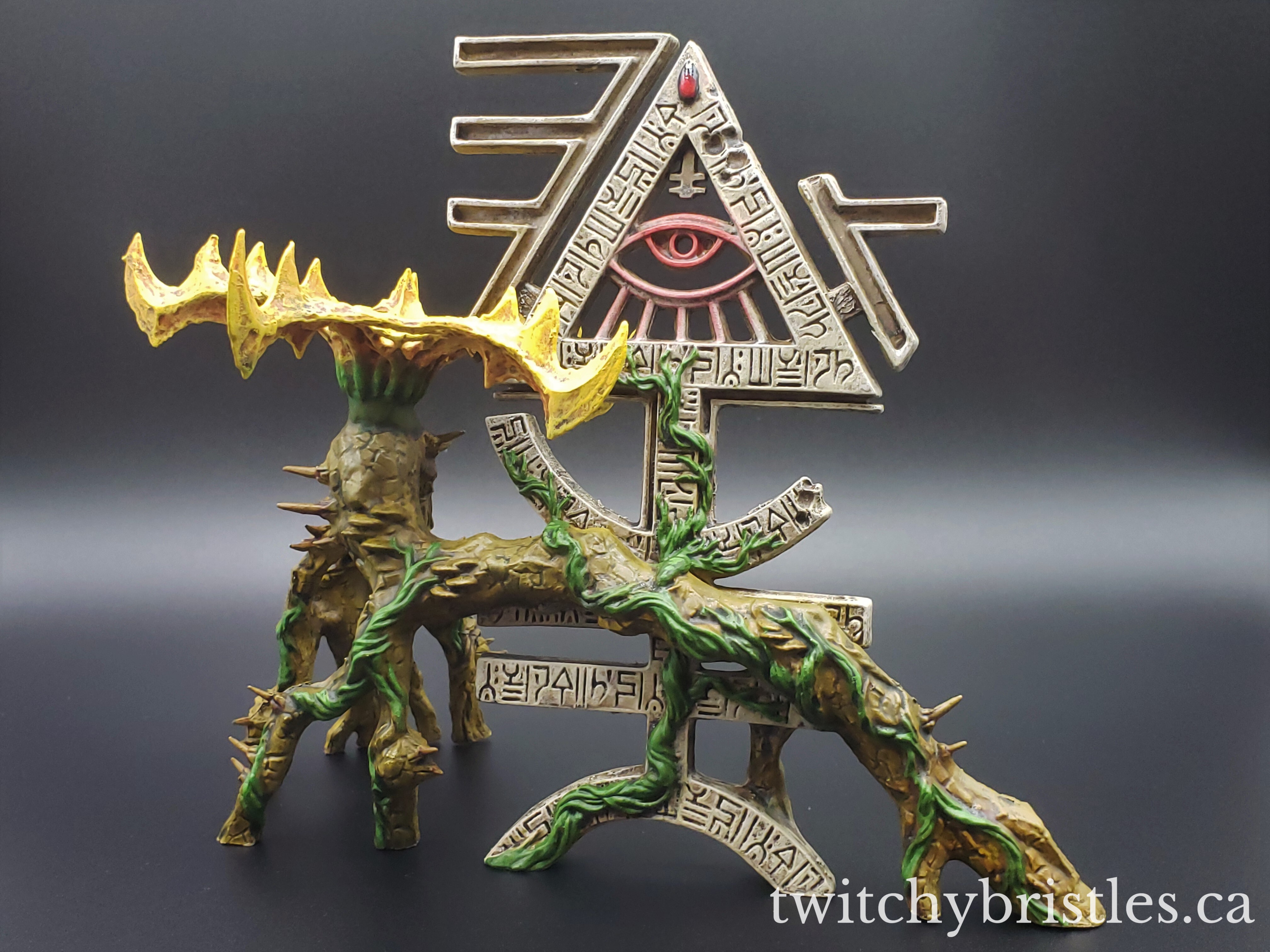Eldritch Ruins – Twitchy Bristles Painting