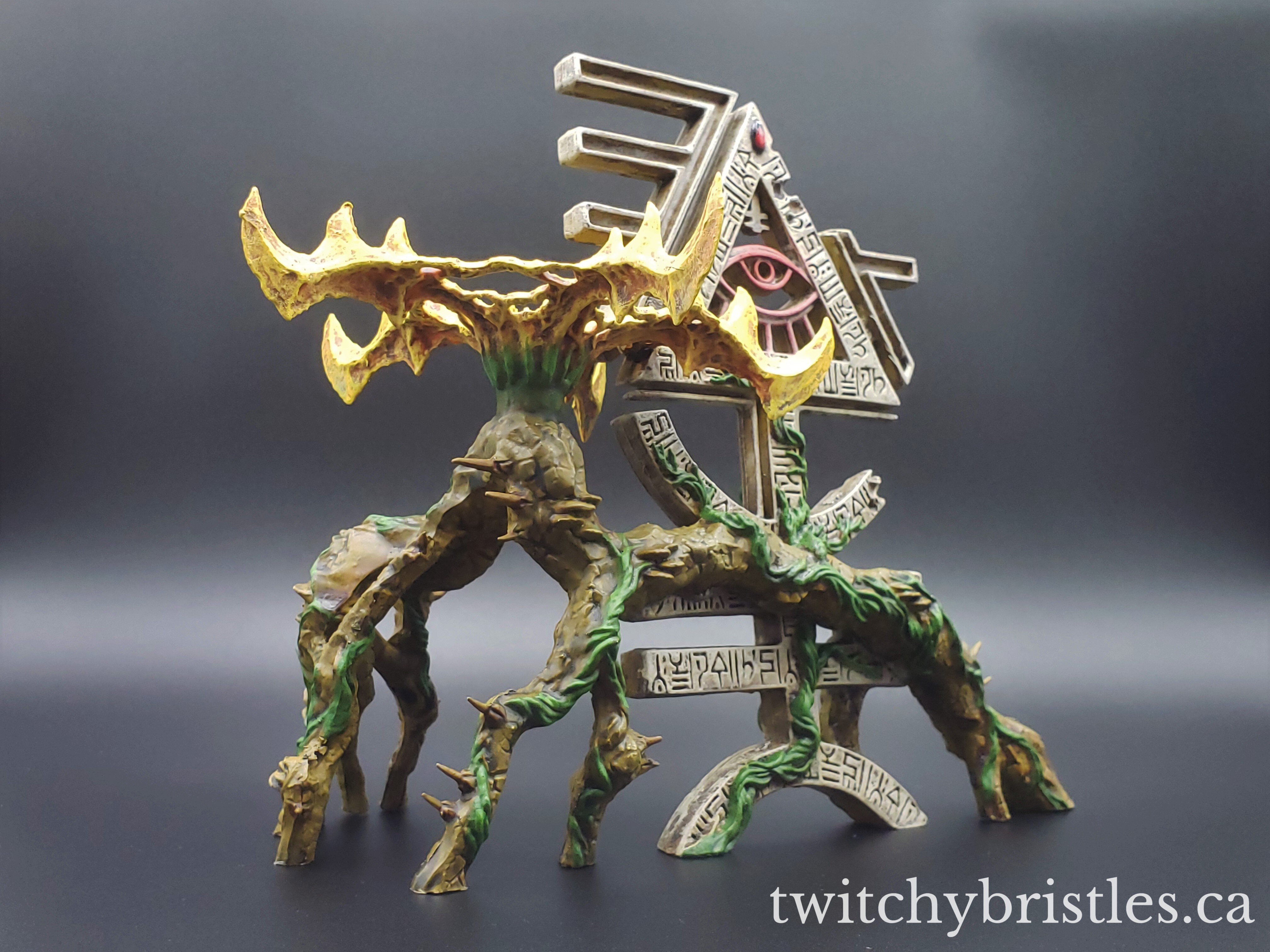 Eldritch Ruins – Twitchy Bristles Painting