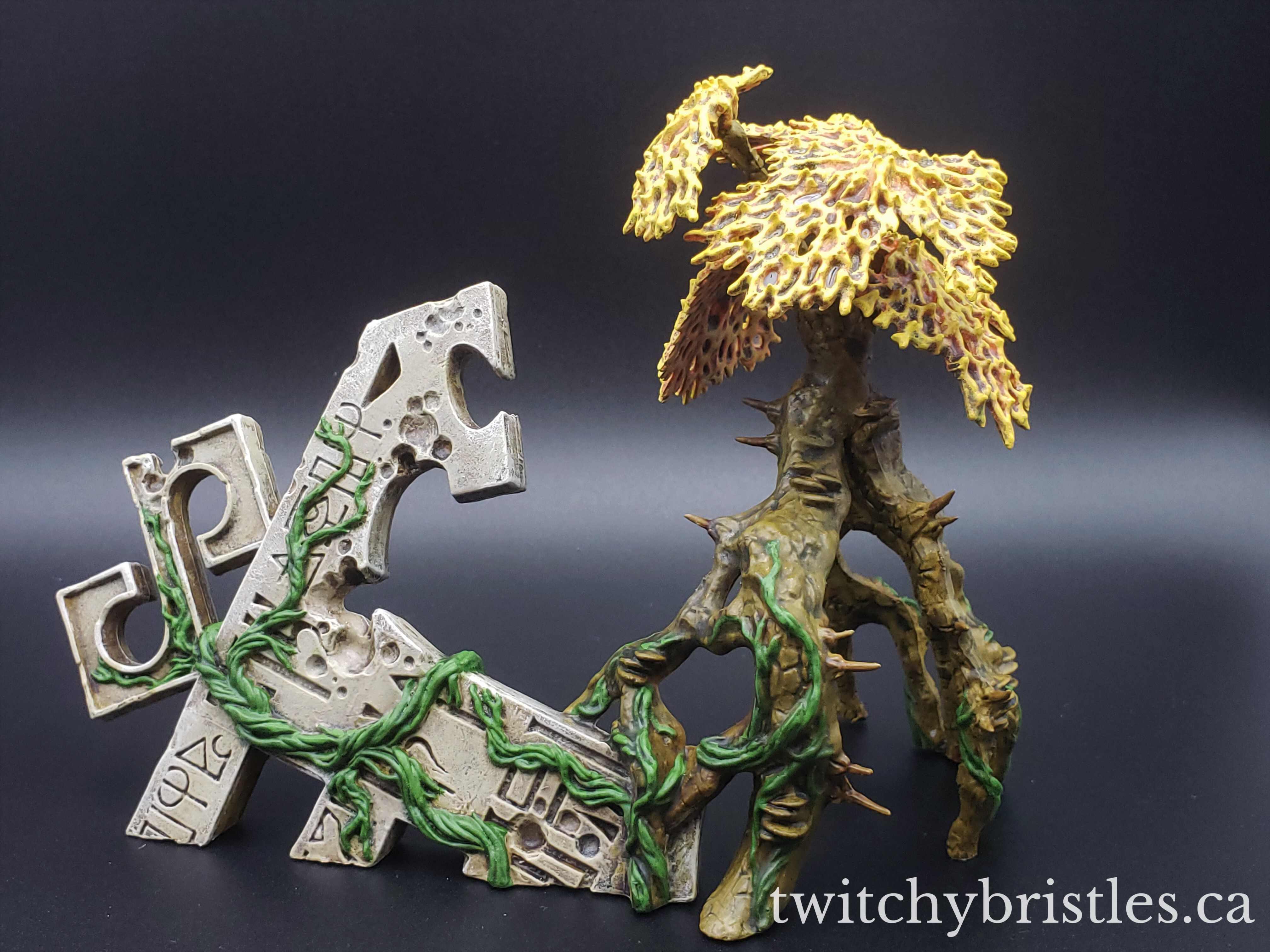 Eldritch Ruins – Twitchy Bristles Painting