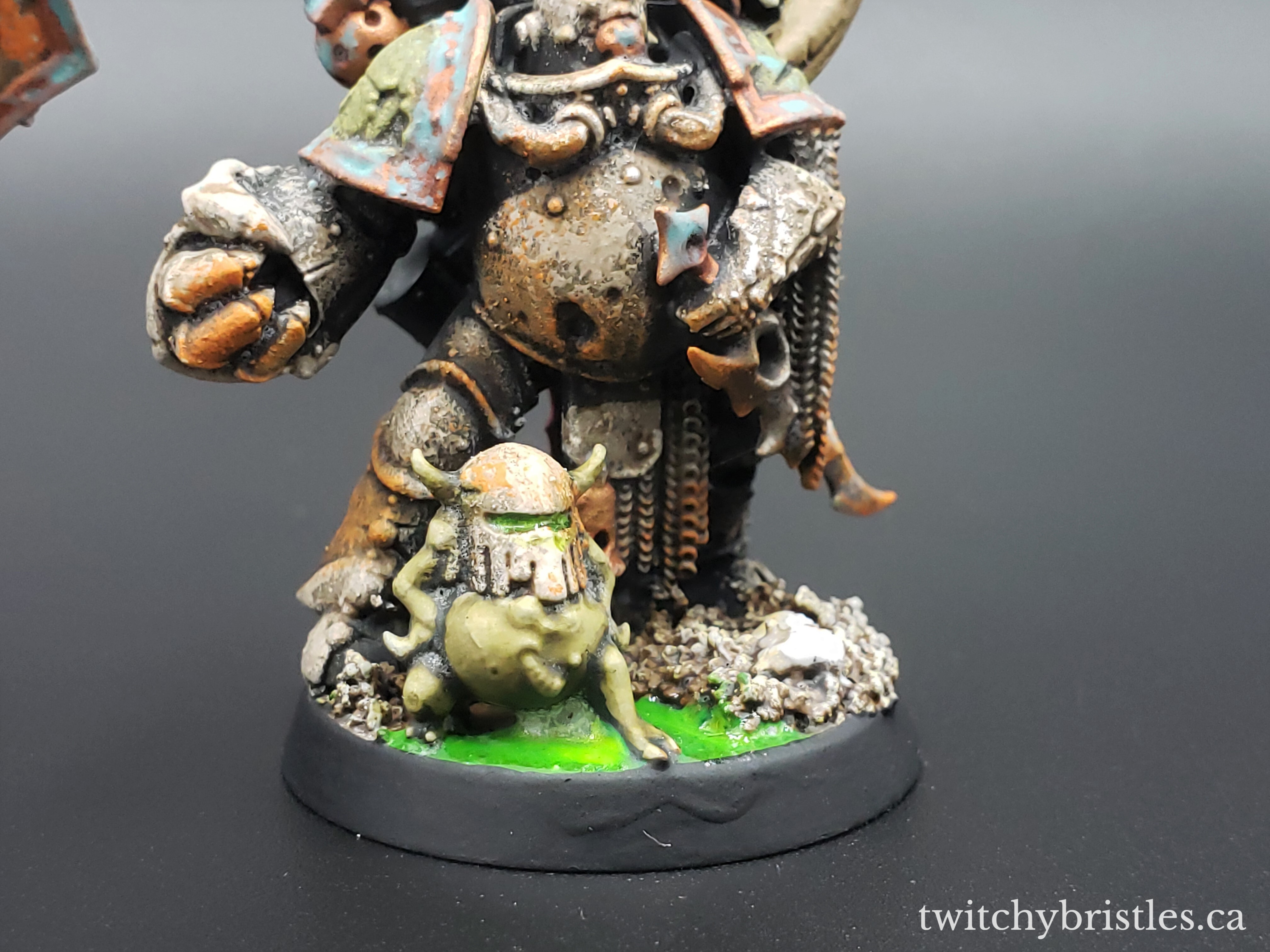 Champion and Icon-Bearer – Plague Marine Characters – Twitchy Bristles ...