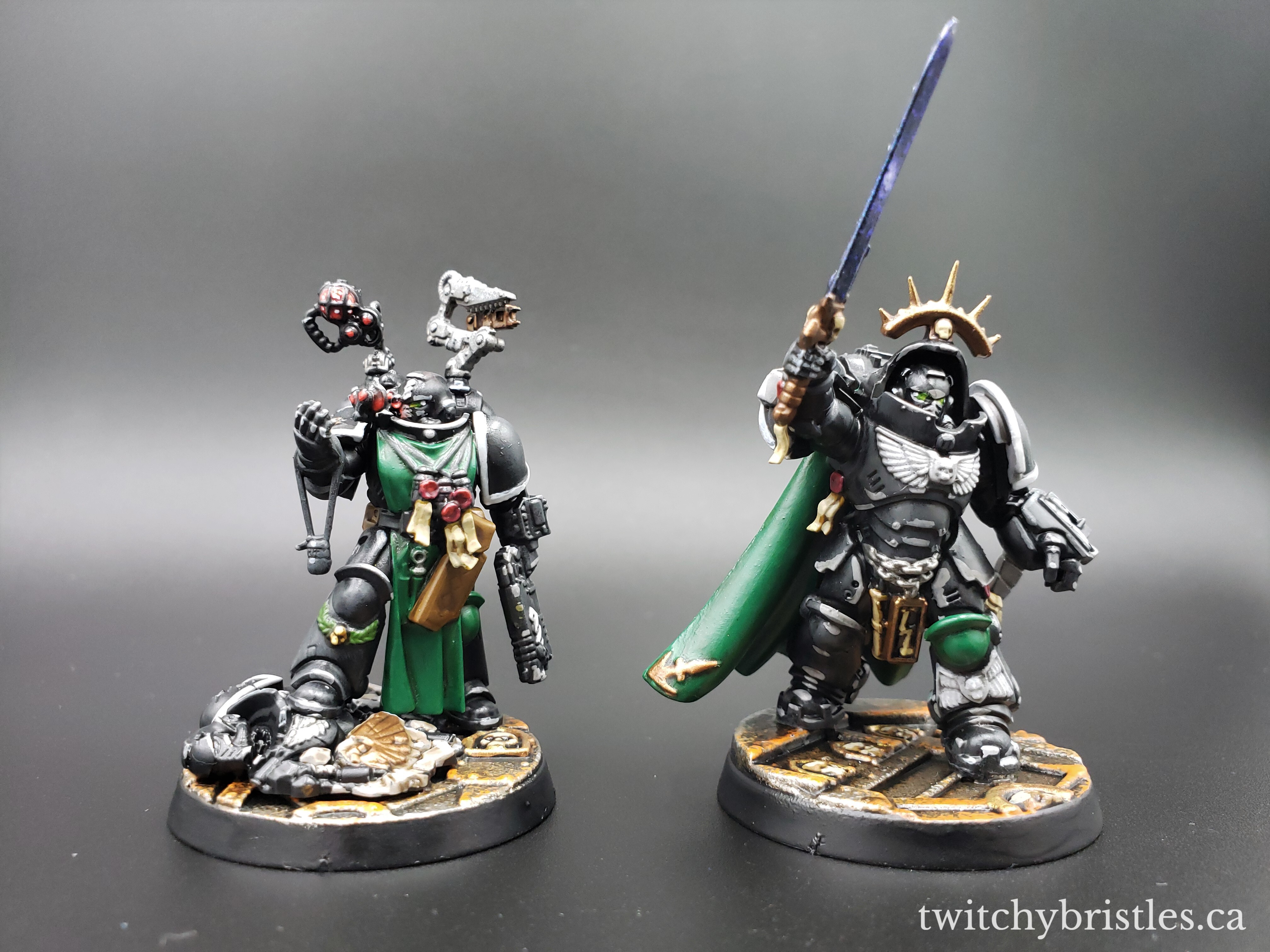 Black Dragons – Space Marines? On MY Blog? – Twitchy Bristles Painting