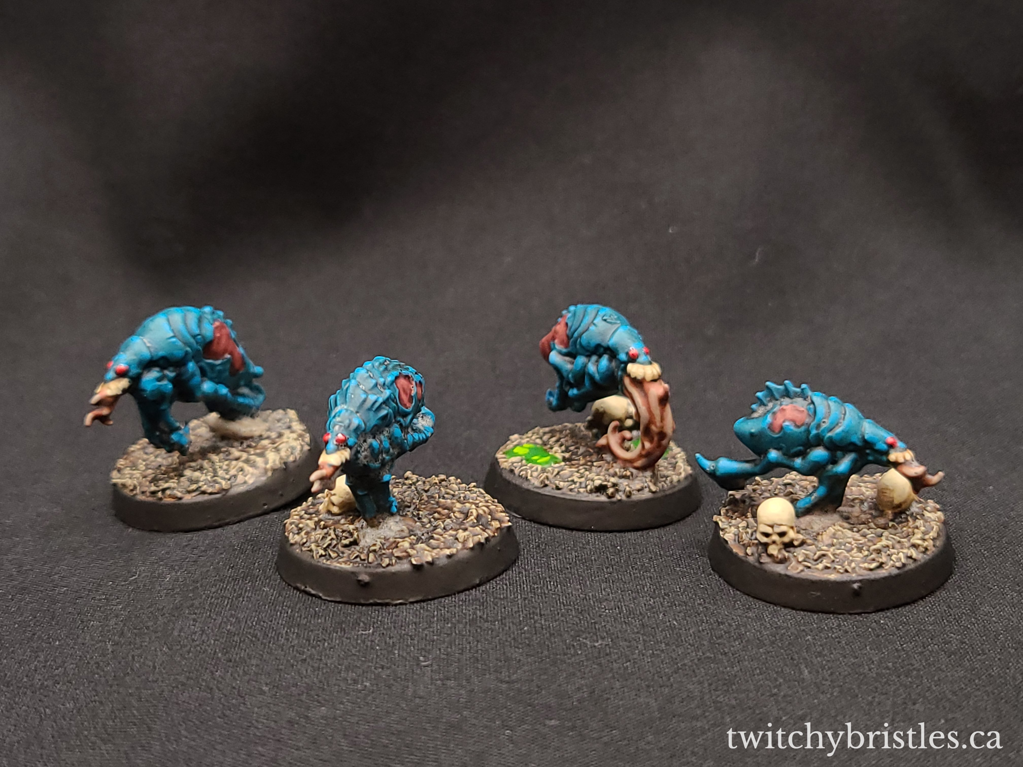 Lots of Little Monsters – Mutoid Vermin – Twitchy Bristles Painting