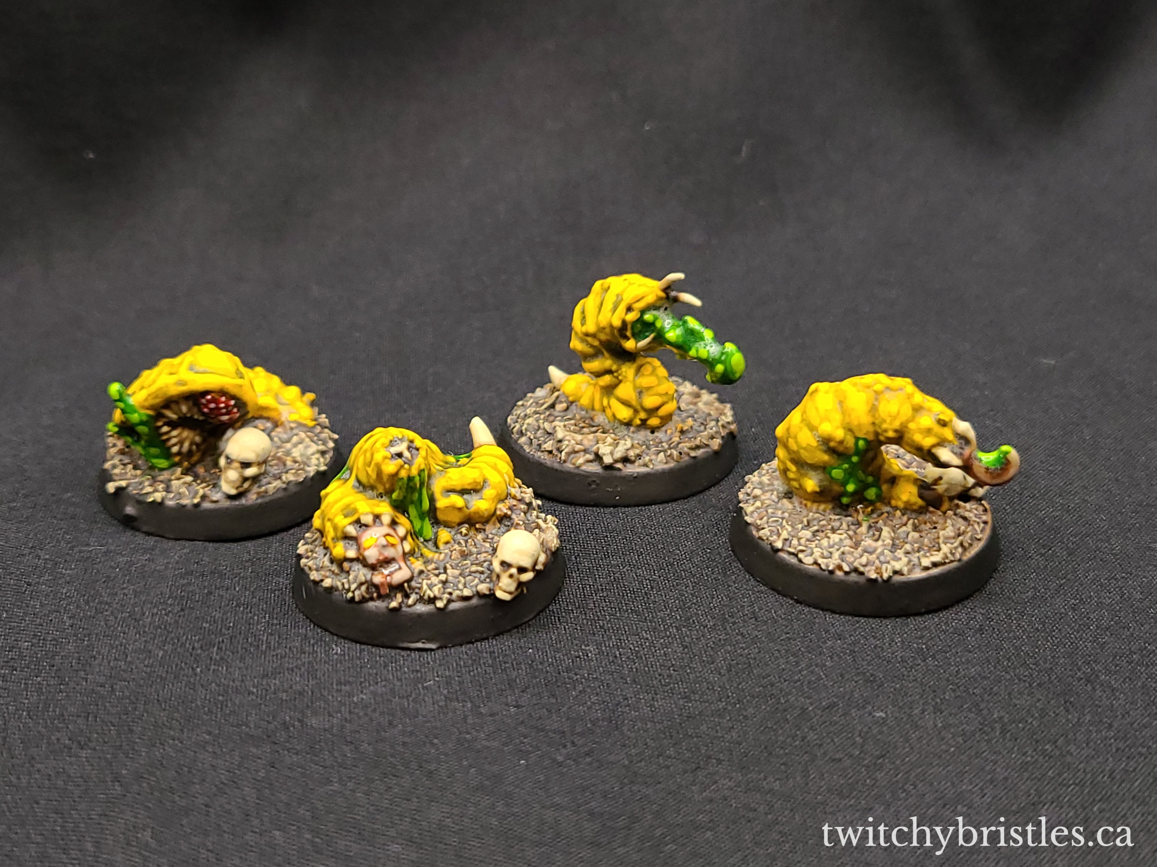 Lots of Little Monsters – Mutoid Vermin – Twitchy Bristles Painting